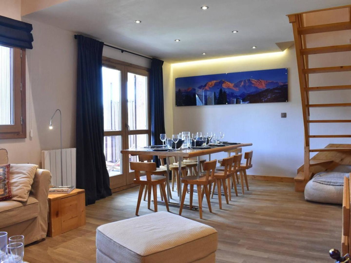 Duplex Spacieux 10 Pers, Proche Pistes, Parking, Internet - Méribel