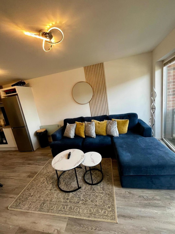 Chic 2-bed Flat - Coop Live & Ethiad - Manchester