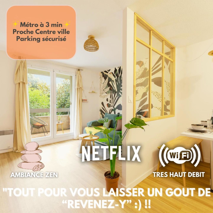 Le Tropical Bali, Appt T2, Proche Métro Et Centre Ville - Toulouse
