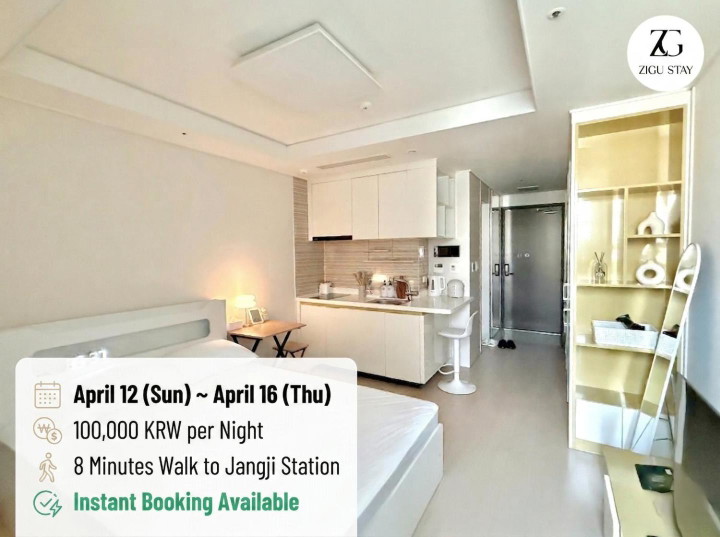 Seoul Stay - Songpa Jangji Stn 9min - New Fully Furnished Studio - Gangnam Access - Seoul