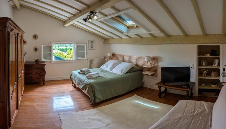 Chambre Spacieuse Et Lumineuse Avec Vue Sur Les Montagnes - Pays basque français