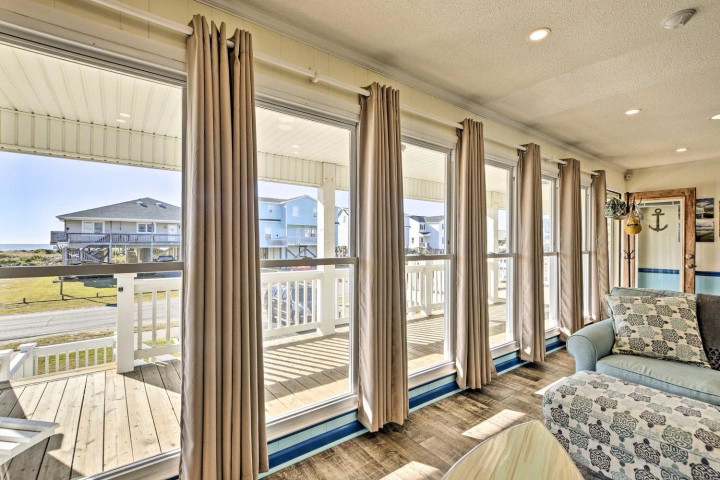 Coastal Home: Walk To Holden Beach! - Holden Beach, NC