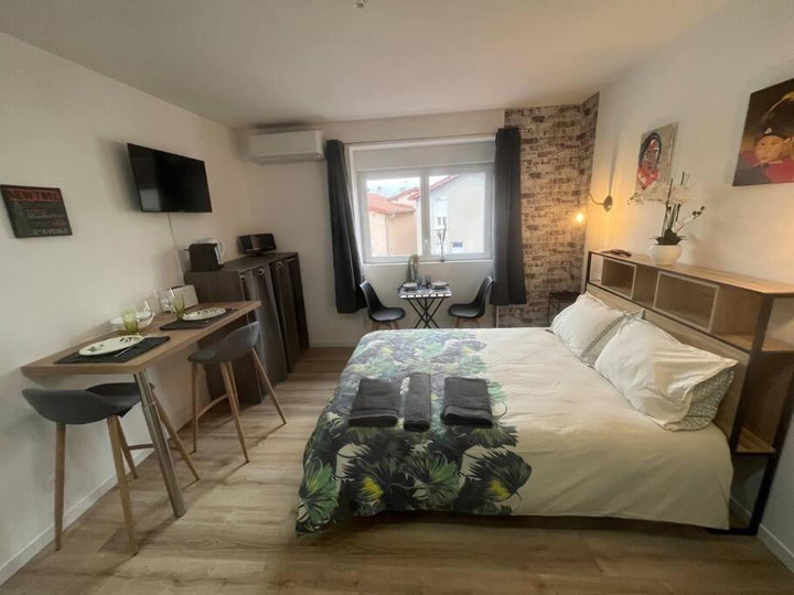 Bach Studio Balneo Au Calme Parking Gratuit - Solaize