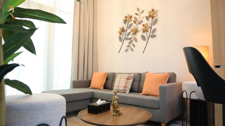 Urban Zen 1br - Chic Peaceful City View Escape - Abou Dabi