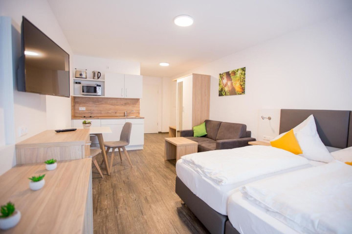 Schoko-apartments Mit Bad & Küche - Nördlingen
