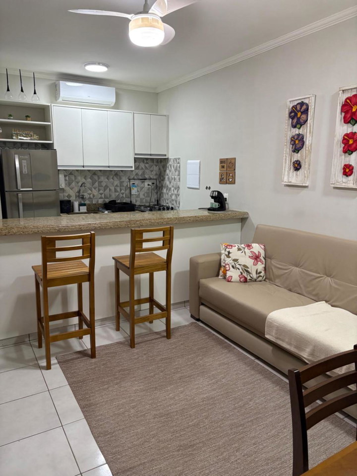 Riviera Flat 120 - Com Serviços De Hotelaria - Bertioga