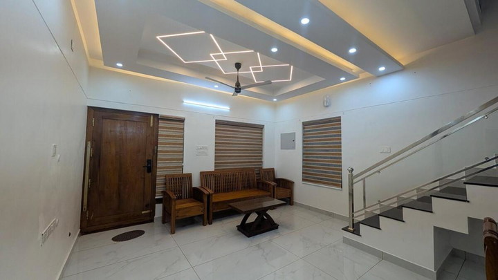 Var Teak Haus Ac 4bhk 10 Min Drive Beach & Cliff - Varkala