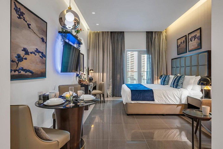 Damac Majestine Studio With Pool, Spa And Gym Near Bus & Dubaimall - Dubai