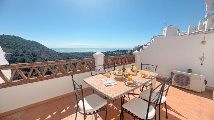 Casa Dorit Con Vistas Al Mar, Piscina, Parking - Frigiliana