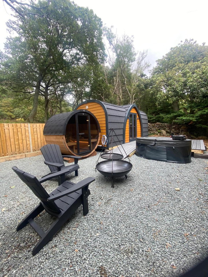 The Stables Cabin Hot Tub & Sauna - North Wales