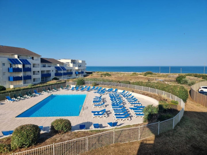 Lacanau, Résidence Bleu Marine, Appartements 2e éTage, Exceptionnels Car Balcon Face Et Vue Océan Avec Piscine ! Et Avec Parking Réservé - Lacanau