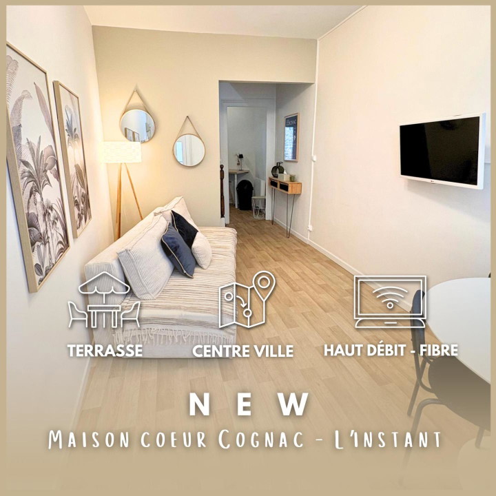 L'instant - Maison Cosy Avec Terrasse - Cognac