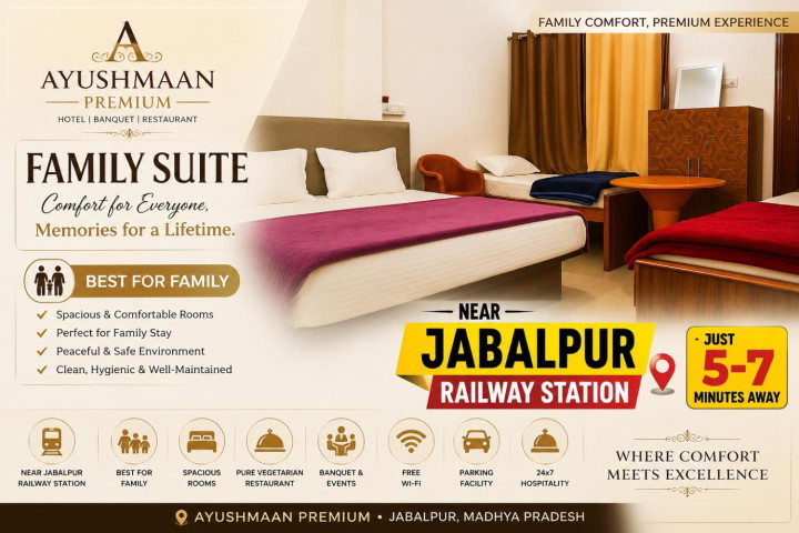 Grand Ayushmaan - Best Hotel In Jabalpur - Jabalpur