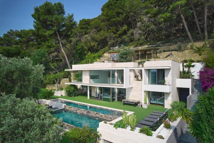 Cannes - Modern Villa With 180° Sea View - Juan les Pins