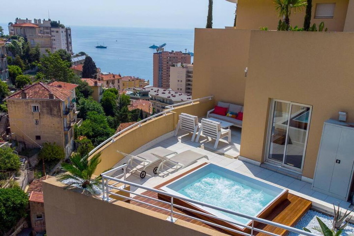 Penthouse Exceptionnel Vue Mer Proche Monaco - Monte Carlo