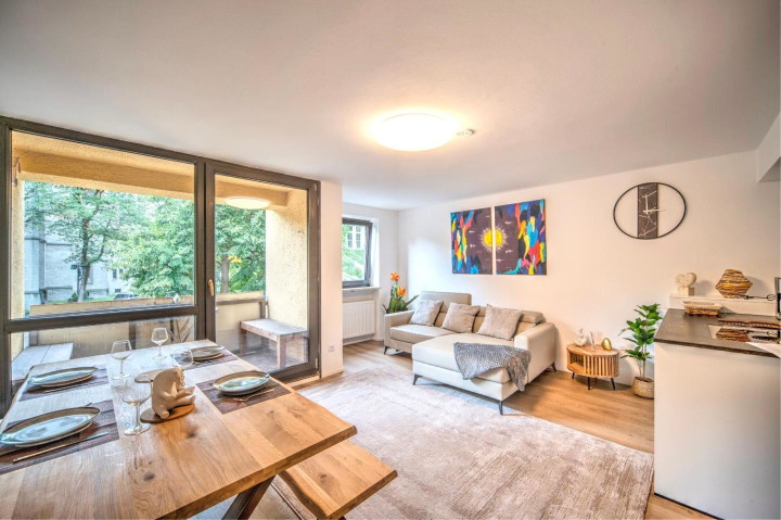 Spacious Apartment Balcony Parking 2 Min To Oktoberfest - München