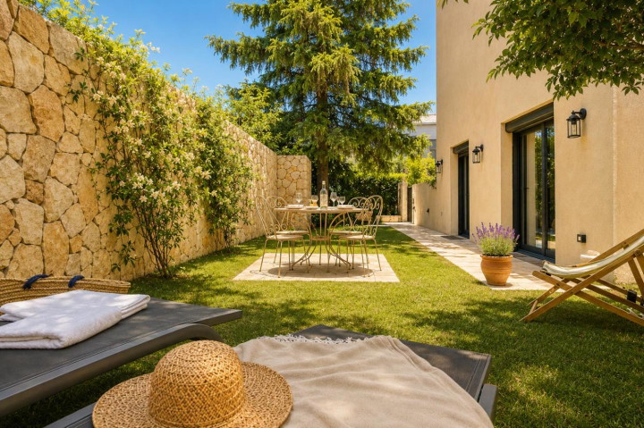 Garden Spot Chic Stay, Jacuzzi, Bbq & Parking - Roquefort-les-Pins