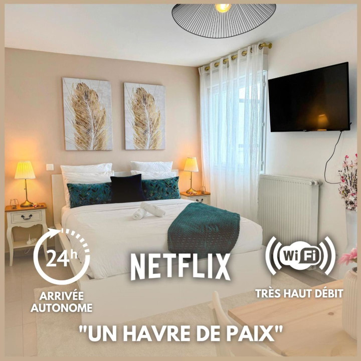 Studio Hôtel - Lit King Size - Parking - Wifi - Bry-sur-Marne
