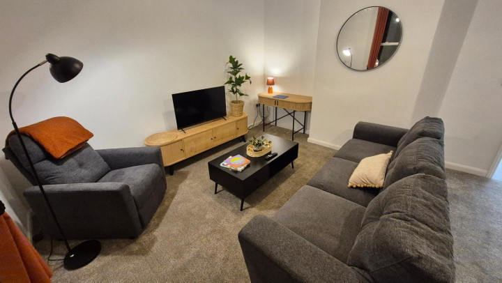 Sleek 1 Bed Flat Near Warwick Castle With Parking - Warwick
