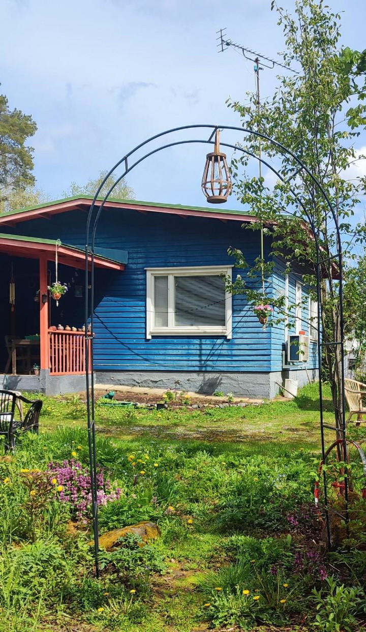 Blue House Nature Retreat With Private Garden - Pirkanmaa