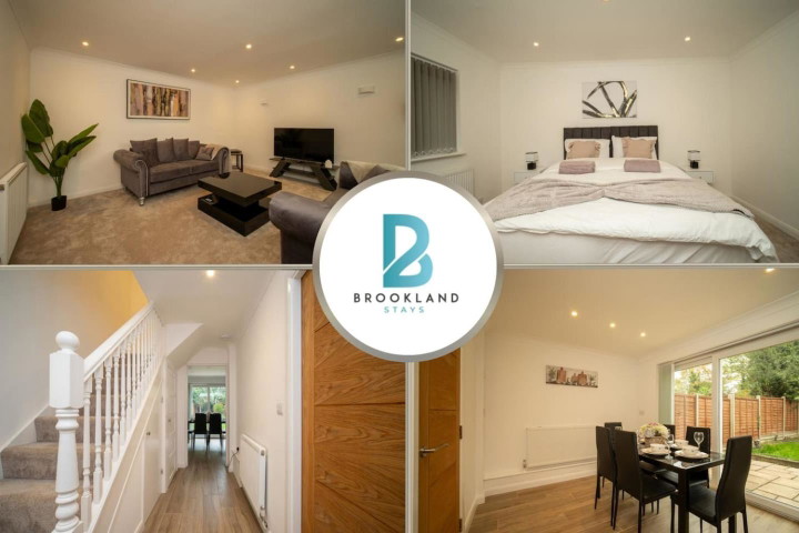 Spacious 5br Family Home In Windsor Free Parking - Bracknell