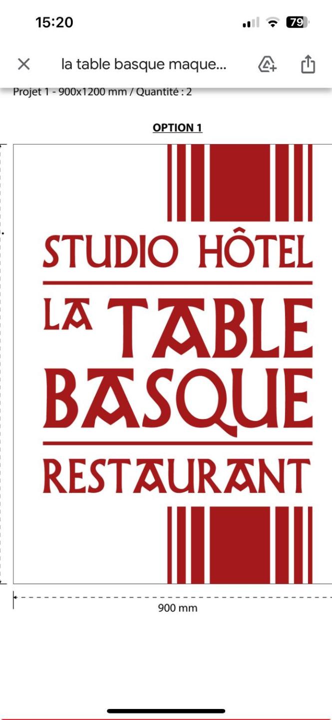 Studio Hôtel-restaurant Ltb La Table Basque - Biarritz
