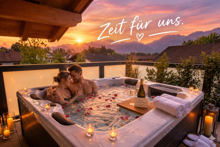 "Penthouse Suite" Private Wellness-suite Für Zwei Mit Whirlpool & Sauna - Rosenheim