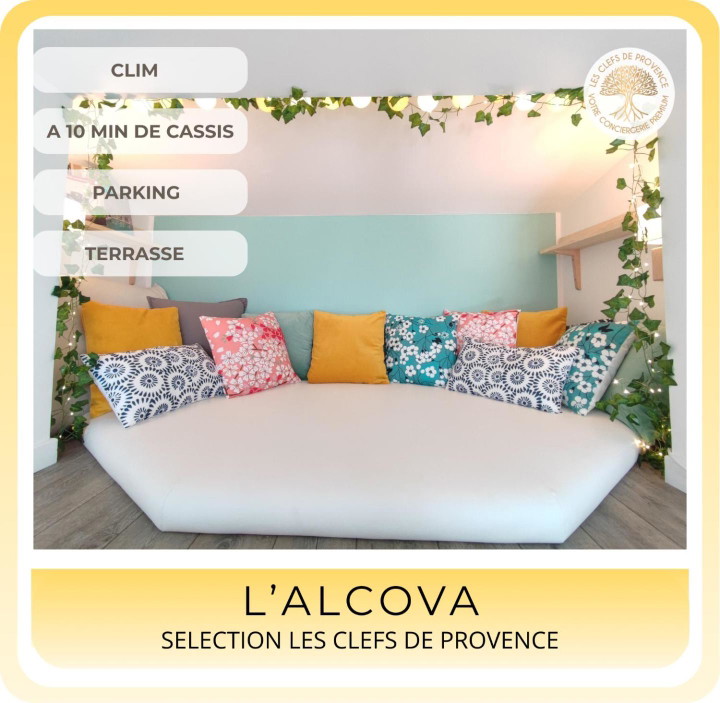 L'alcova - Superbe T2 Terrasse A 5 Min De Cassis - Carnoux-en-Provence