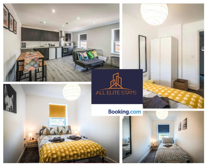 Swan House Apartment 7 - 2 Bed Apartment - Sleeps 5 - Free Parking - Liverpool - Close To City Centre - By All Elite Stays - Liverpool