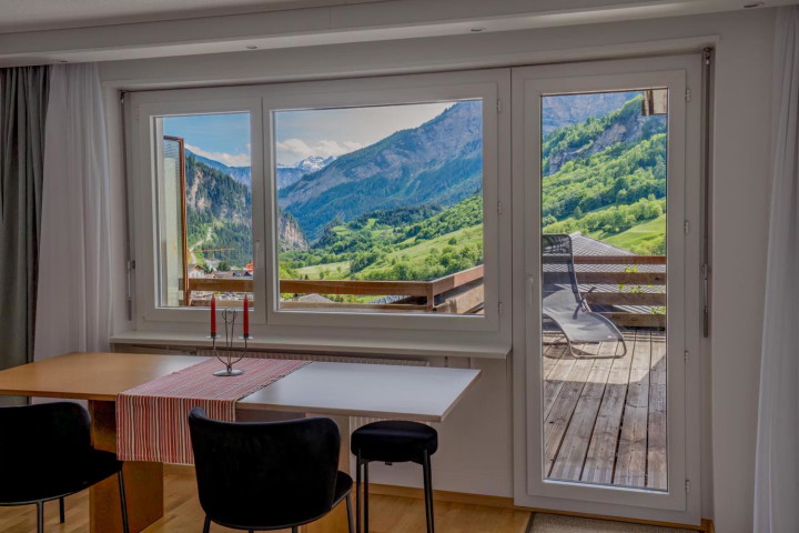 Haks Alpine Studio With Mountain View Leukerbad - Adelboden