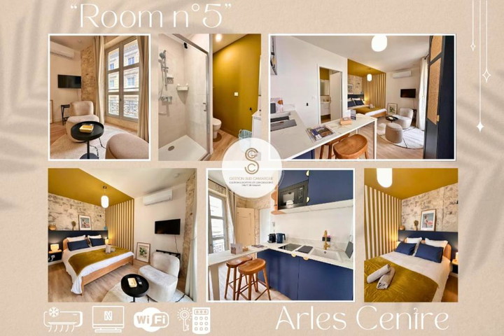 Room N5 Arles Centre Tv Netflix Wifi - Arles, France