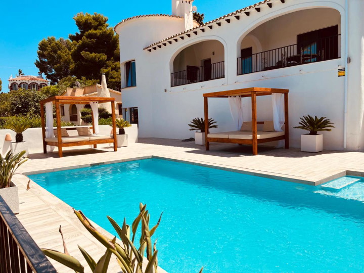 Magic Dream Seaview Villa Denia With 2 Pools, Bbq, Airco, Wifi - Dénia