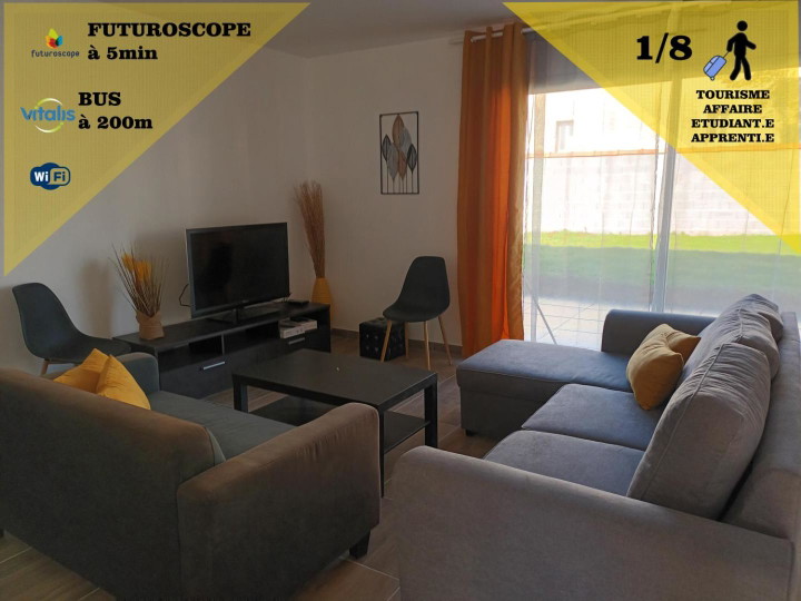 Maison 8 Pers-6 Mns Futuroscope-famille - Chasseneuil-du-Poitou