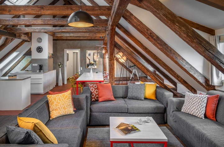 Three Bedroom Apartment With Terrace Kepler-4 Art - Praga