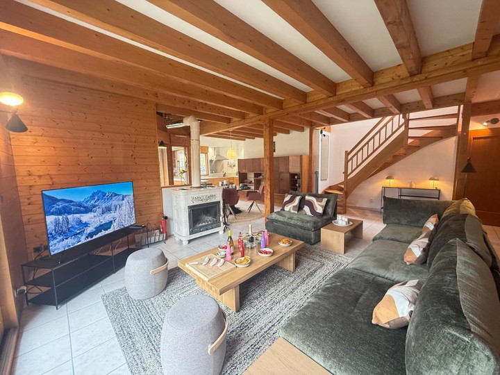 Chalet 6 Pers-prox Cols-vue Vallée-jardin-bbq - Les Karellis