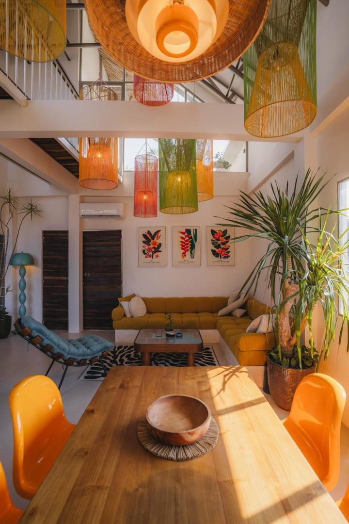 Boho 2br Home With Private Terrace In Canggu - Canggu