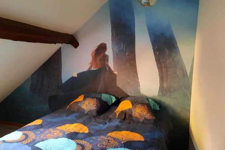 La Sorcière In A Typical Alsatian House - Alsace