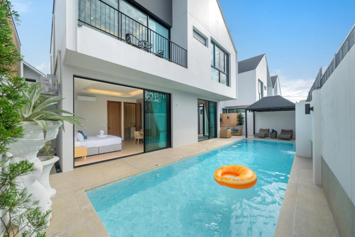 Wanila Villa Bangtao Beach New Luxury Modern Pool Villa Laguna Phuket 350m To Edc - Phuket