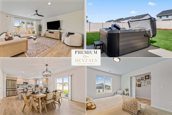 Spacious 6br Sleeps 22 With Playground Basketball - Nampa, ID