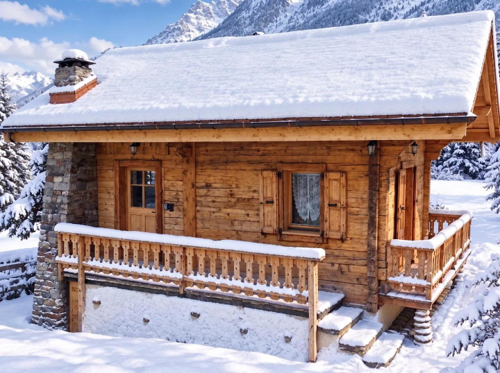 Charming Chalet In Martigny With Terrace, 40 M² - Vallorcine