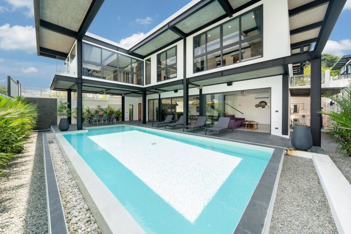 Stylish Post-modern Villa Sunset Garden 1, Private Oxygen Pool, Rawai - Karon Beach