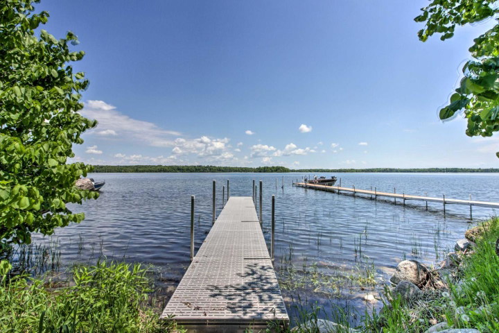 Retreat W/ Lake Access & Private Boat Dock! - Minnesota