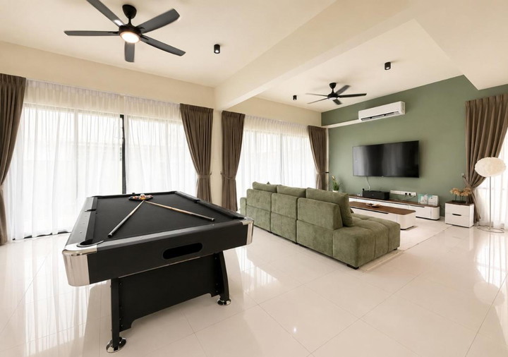 Pontian Palmretreat 4br 14pax Pool Table & Mahjong By Our Stay - Kukup