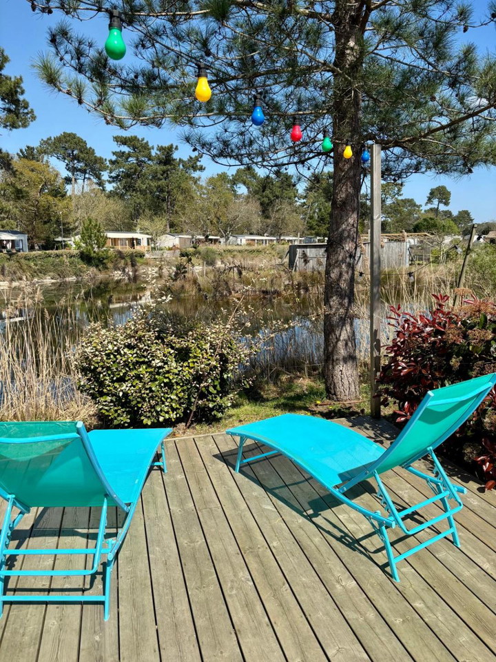Mobil Home Lège Cap Ferret Camping 4 éToiles Les Viviers - Lège-Cap-Ferret