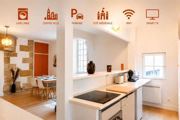 Appartement Rénové Au Cœur De La Cité Médiévale Dans Immeuble Classé - Allier