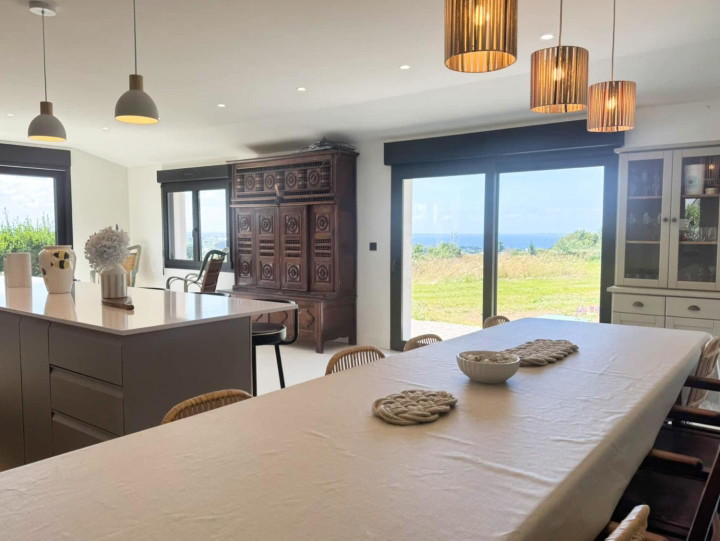 Villa Kermilon Sea View And Quiet 12p - Plage de Plougasnou-Saint-Jean-du-Doigt