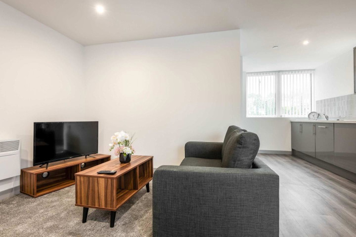 Modern & Bright 1 Bedroom Apartment In Yeadon - Bradford