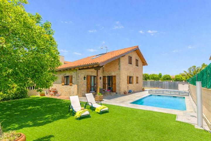 Gran Casa De Campo Con Piscina A 15 Km De Pamplona - Navarre