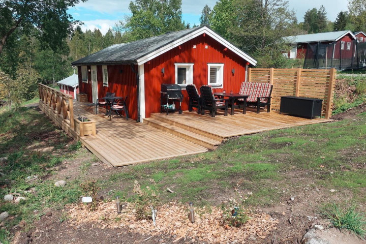 Cozy Log Cabin In Undenäs Near Tiveden Nationalpark - Zweden