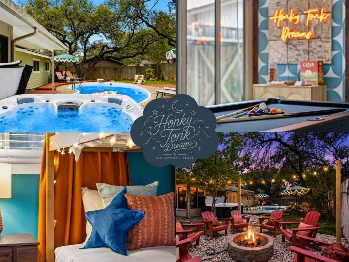 Honky Tonk Dreams - Pool - Hot Tub - Games - San Antonio, TX